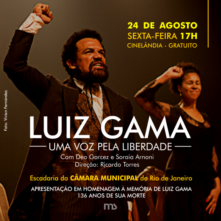 Luiz Gama - Uma Voz Pela Liberdade ! - Dez Minutos de Arte